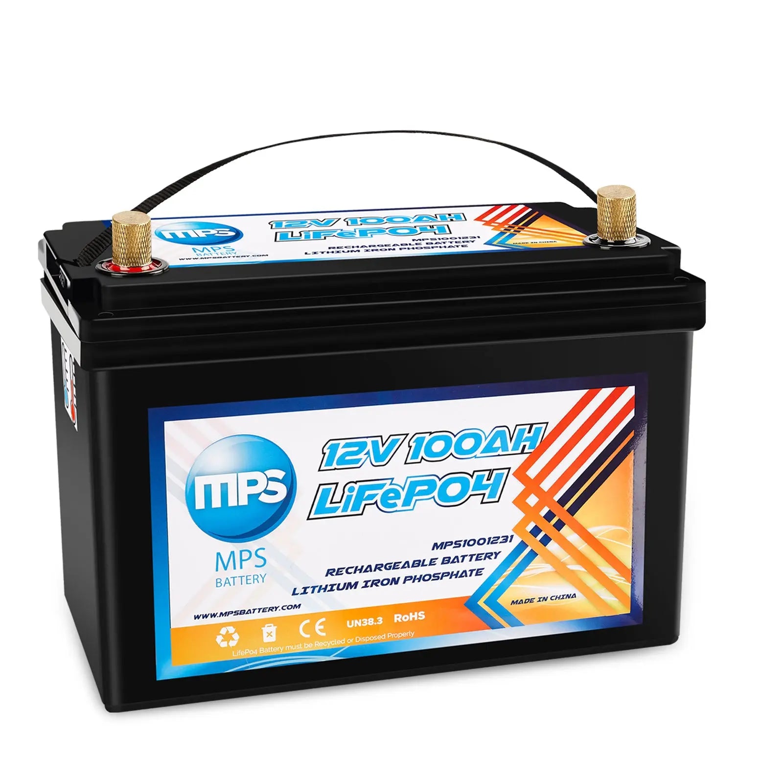 LiFePO4 Lithium Battery 12V 100Ah — Available Now – Solar Super Sonic