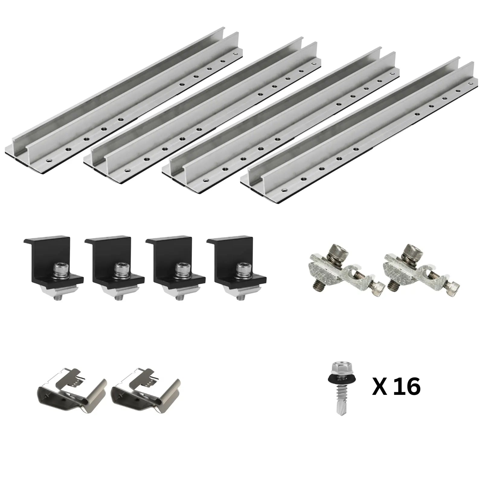 Nanorail Corrugated Roof Solar Mounting Kit – Solar Super Sonic