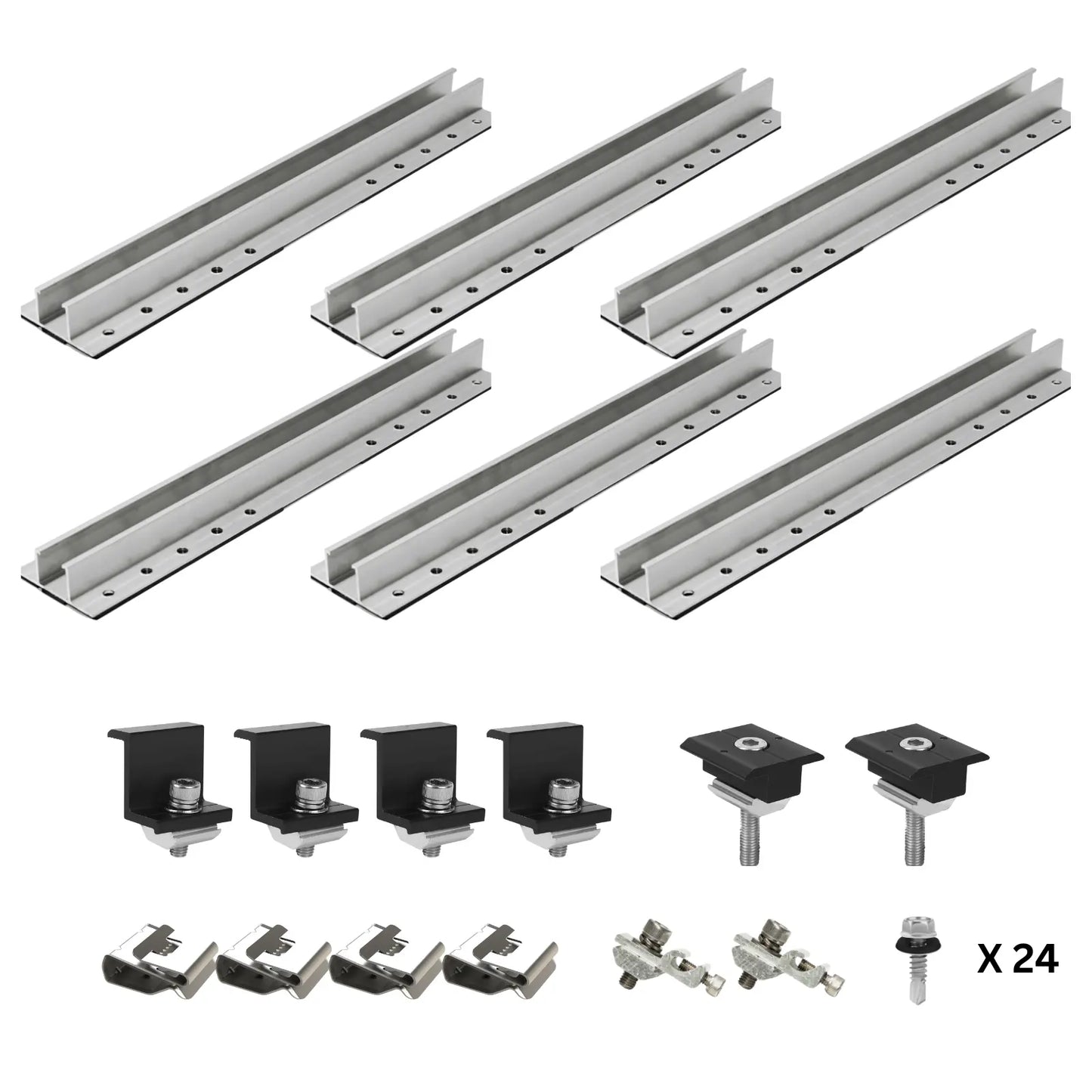 Nanorail Corrugated Roof Solar Mounting Kit – Solar Super Sonic