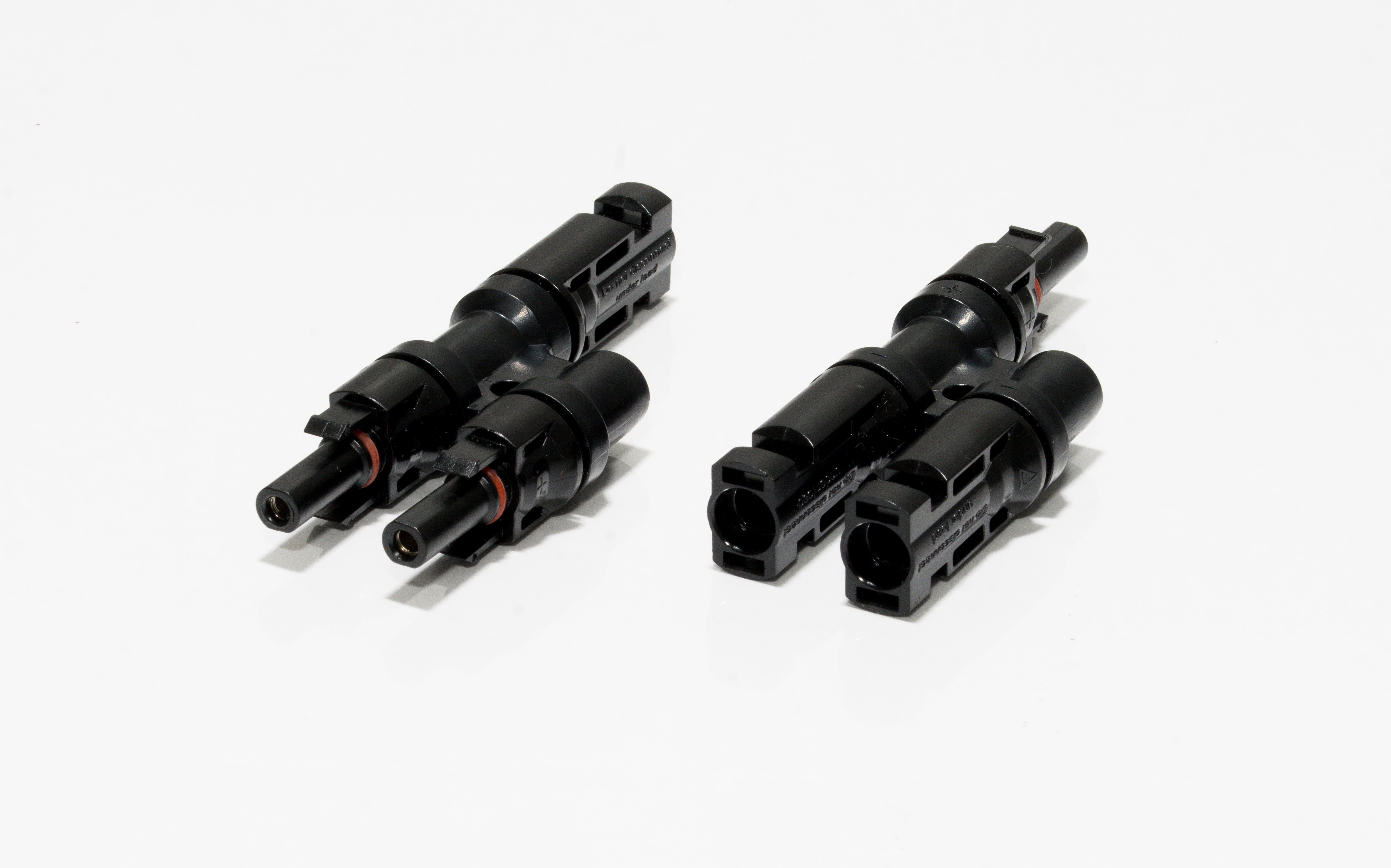 1000V PV T Branch Connector Pair – Solar Super Sonic